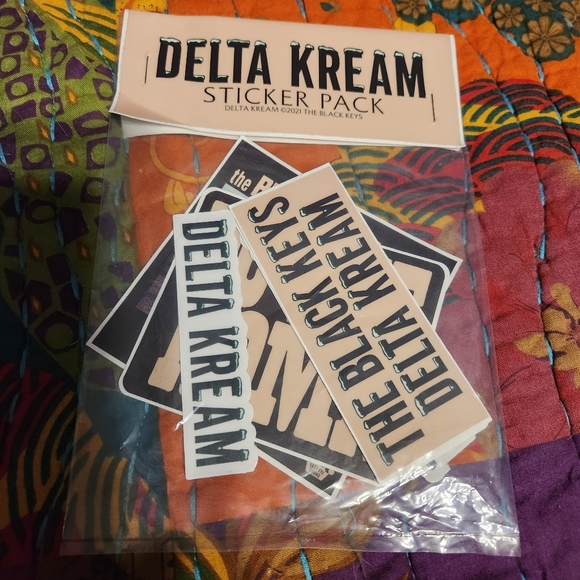 Art | Delta Kream Stickers From The Black Keys Band Concert | Poshmark